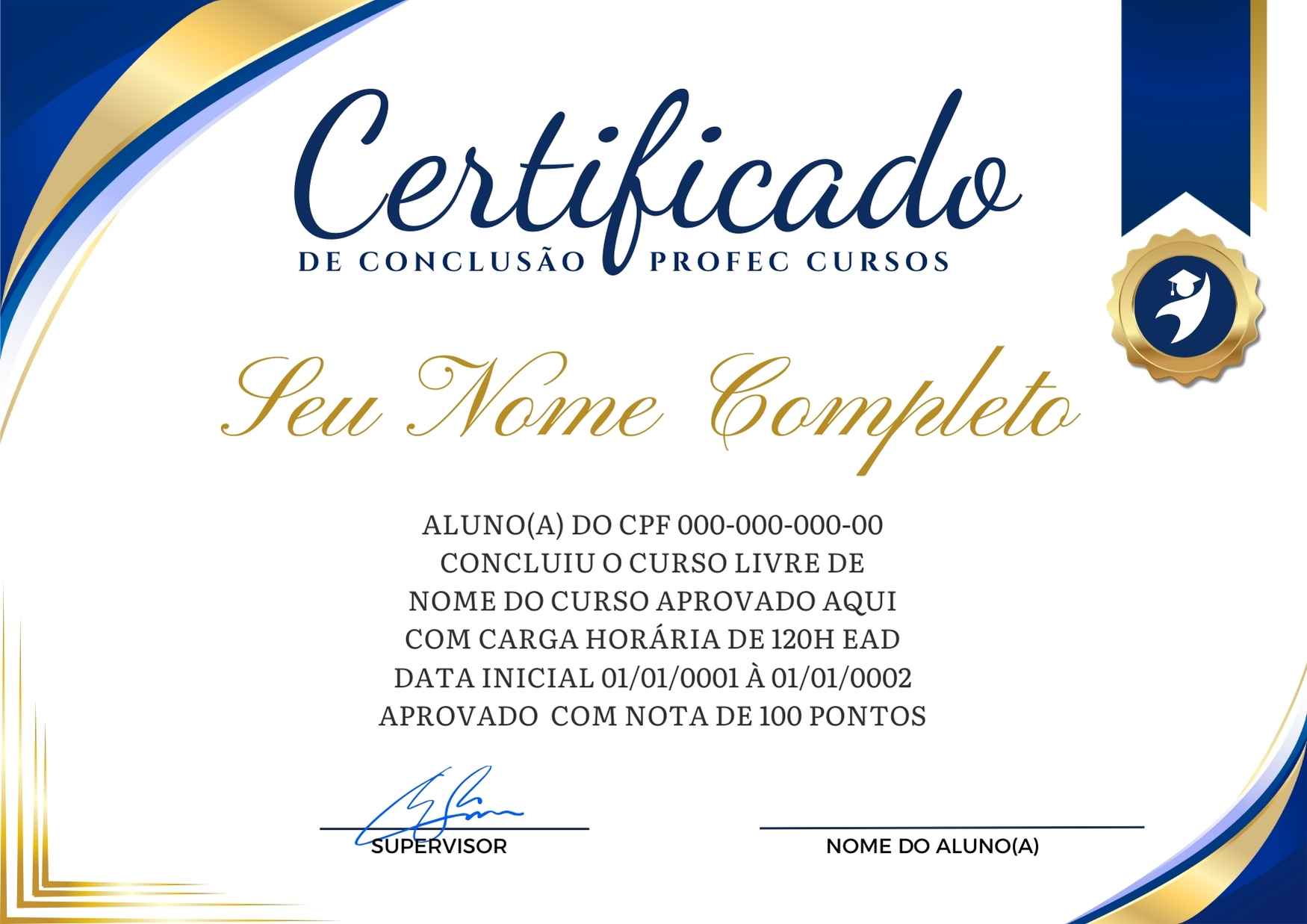 Profec Cursos | Curso Online Com Certificado Válido
